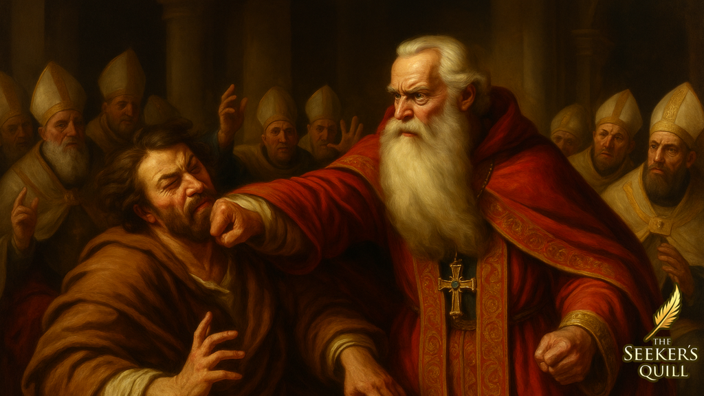 The Real St. Nicholas: Saints, Slaps, and Shopping Malls – Heavenly ...
