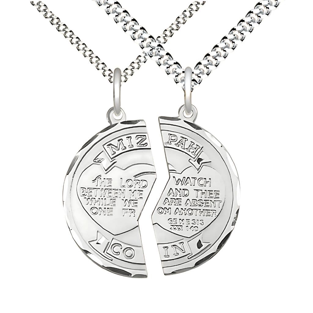 Bliss Jewish Miz Pah Coin His and Her Medals | Silver or Gold ...