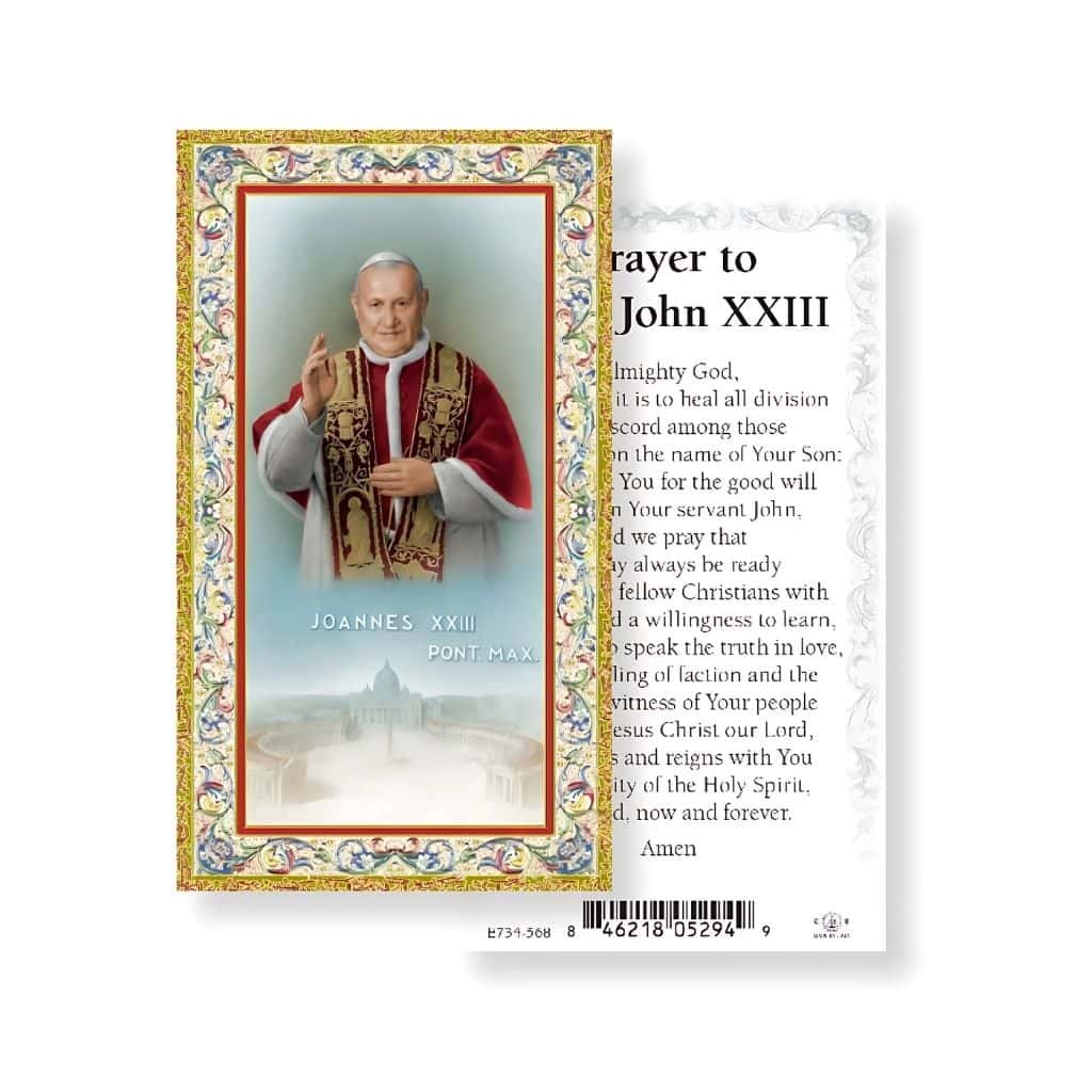 Fratelli Bonella St. John XXIII Holy Cards 100pcs – Heavenly Divine ...