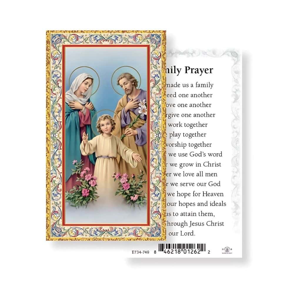 Fratelli Bonella Holy Family for Families Holy Cards 100pcs – Heavenly ...